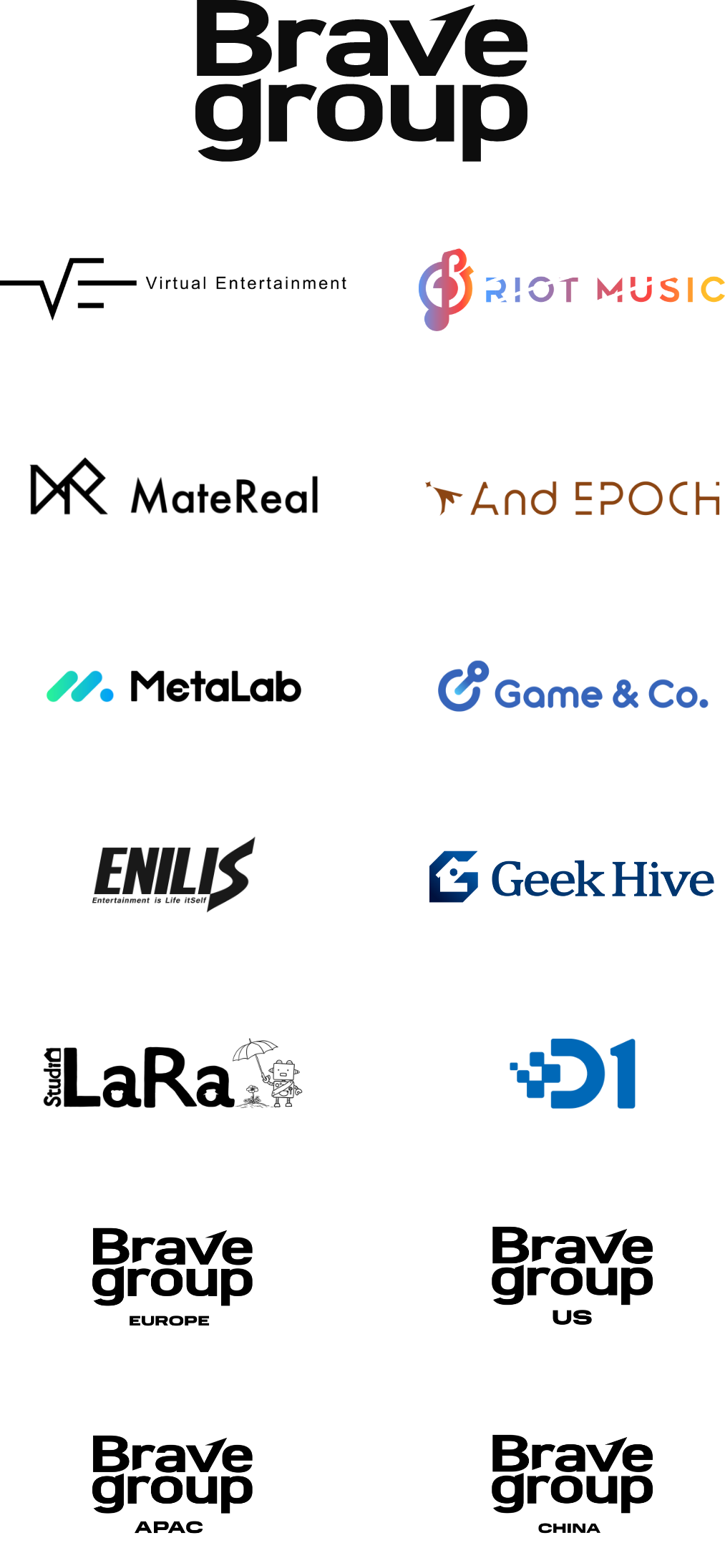 Brave groupのグループ構成 各社部門紹介 | 株式会社Brave group 採用サイト